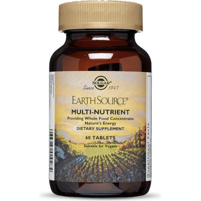 Solgar Earth Source zdroj přírodních živin 60 tablet - Heureka.cz