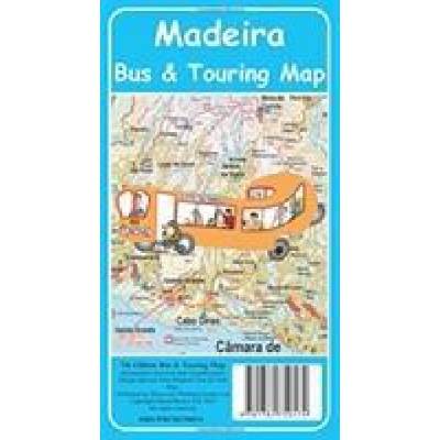 Madeira Bus & Touring Map 7th edition Brawn DavidSheet map - Heureka.cz