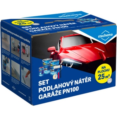 Stachema Barva na beton PN100 sada,odstín RAL7045 mat 10kg,ředidlo,váleček,štětec,páska od 2 190 ...