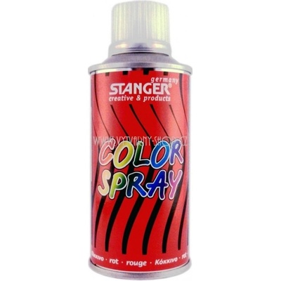 Akrylová barva ve spreji Stanger Color Spray 150 ml červený od 89 Kč - Heureka.cz