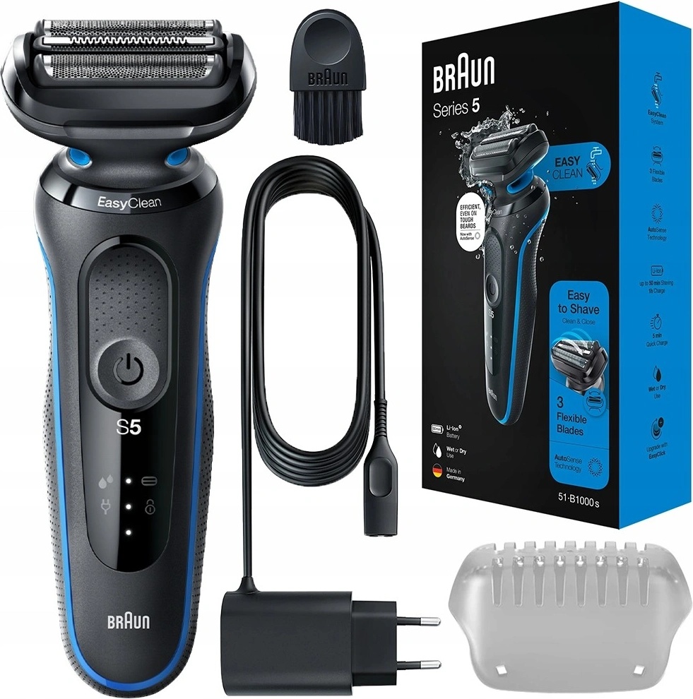 Braun Series 5 51-B1000s Blue od 1 690 Kč - Heureka.cz