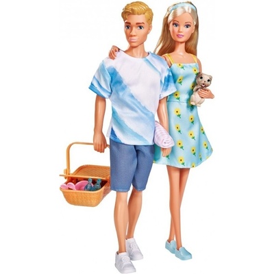 Simba Steffi Love Steffi a Kevin na pikniku 20-dielna sada bábik od 19 ...