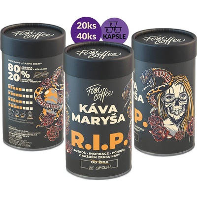 Fixi Coffee Káva Maryša R.I.P. kapsle 20 ks - Heureka.cz