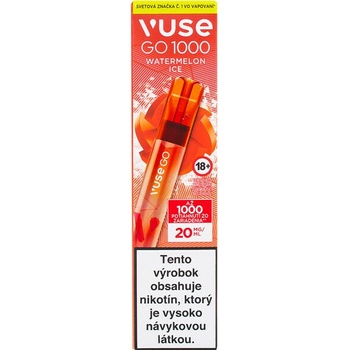 Vuse Go Watermelon Ice 20 mg 1000 poťahov 1 ks od 8,4 € - Heureka.sk