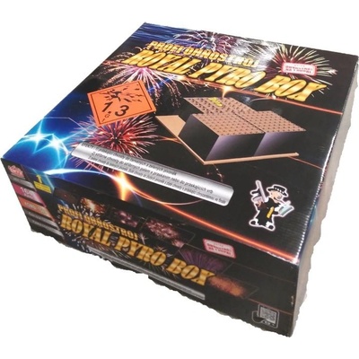 Čína profi složený ohňostroj ROYAL PYRO BOX 164 ran 1/1 od 4 092 Kč ...