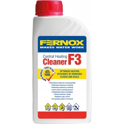 FERNOX F3 Cleaner Čisticí prostředek pro topné systémy 500 ml - Heureka.cz