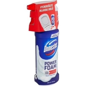 Domestos Power Foam Arctic Pěnový čistič toalet a koupelen 435 ml od 49 Kč - Heureka.cz