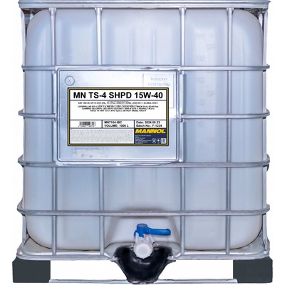 Mannol TS-4 SHPD 15W-40 1000 l od 75 286 Kč - Heureka.cz