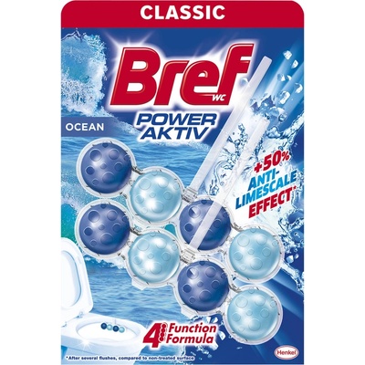 Bref WC Power Aktiv WC blok v kuličkách oceán Ocean 2 x 50 g od 55 Kč ...