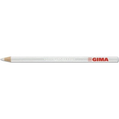 GIMA DERMOGRAPHIC PENCIL RED Sada dermografických ceruziek white 6 ks ...