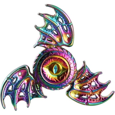 Fidget Spinner Hand Finger Spin RAINBOW Dragon Wings - Heureka.cz