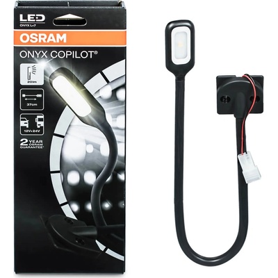 OSRAM ONYX Copilot Flexibilní LED světlo na čtení 37mm 12V /24V ...