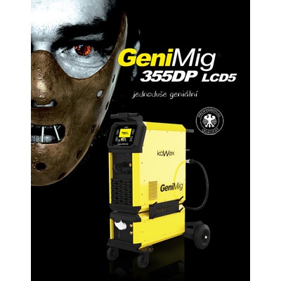 Kowax SET 1Q GeniMig 355DP LCD 5" MIG/MAG/LiftTIG + zvárací horák HKM360A4 QUATRO + zváracia ...
