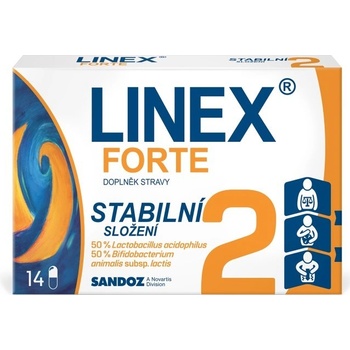 Linex Forte 14 kapslí od 92 Kč - Heureka.cz