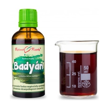 Bylinné kapky Badyán 50 ml od 139 Kč - Heureka.cz