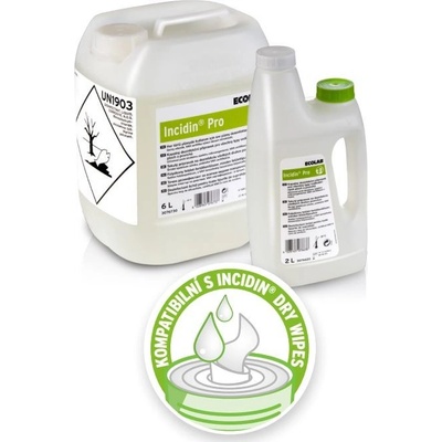 Incidin Pro koncentrát pro plošnou dezinfekci 6 l od 3 074 Kč - Heureka.cz