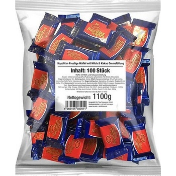 Tise Mini Napolitan Waffel Milch & Kakao Oplatky mléčno-kakaové 1,1 kg ...