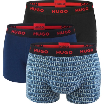 Hugo Boss cotton stretch modern blue logo Hugo & dark color combo od 33 ...