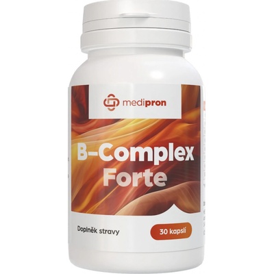 medipron B-Complex Forte 30 kapslí od 65 Kč - Heureka.cz