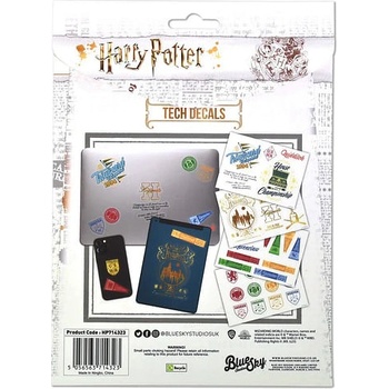 Harry Potter samolepky Bradavice EPEE Merch Bluesky od 126 Kč - Heureka.cz