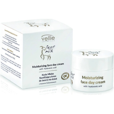 Vellie kozí mléko denní hydratační krém s kyselinou hyaluronovou 50 ml od 109 Kč - Heureka.cz