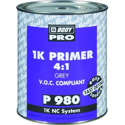 HB BODY P980 PRO Primer 1K základový plnič 1 l šedý od 352 Kč - Heureka.cz