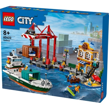 LEGO® City 60422 Přístav s nákladní lodí od 2 279 Kč - Heureka.cz