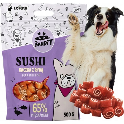 Mr Bandit SUSHI Kachna s rybou 500 g od 383 Kč - Heureka.cz