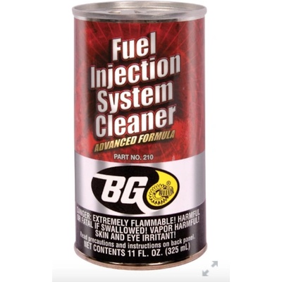 BG 210 Fuel Injection System Cleaner 325 ml od 338 Kč - Heureka.cz