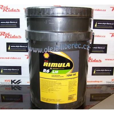 Shell Rimula R6 LM 10W-40 20 l od 2 375 Kč - Heureka.cz