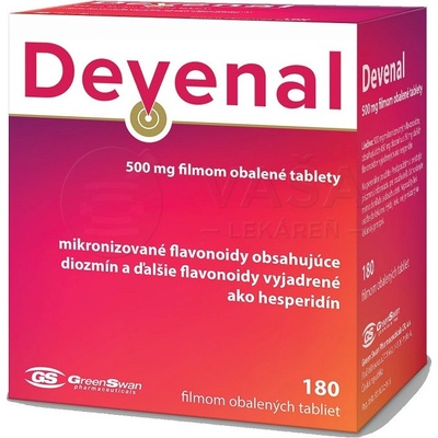Devenal tbl.flm.180 x 500 mg od 20,85 € - Heureka.sk