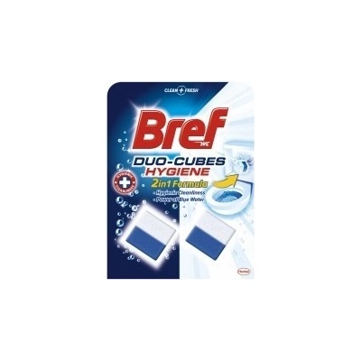 Bref WC Duo-kostky Cube Hygiene WC tableta do splachovací nádrže 2 x 50 ...