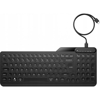 HP 400 Backlit Wired Keyboard 7N7C0AA#ABB od 1 003 Kč - Heureka.cz