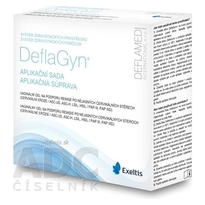 DeflaGyn aplikační souprava vaginální gel 150 ml + 28 aplikátorů 1 x 1 ...