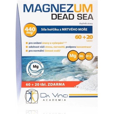 Simply You Magnezum Dead Sea 80 tablet od 178 Kč - Heureka.cz