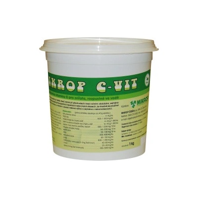 Mikrop C-vit - vitamín C plv sol 1kg od 13,9 € - Heureka.sk