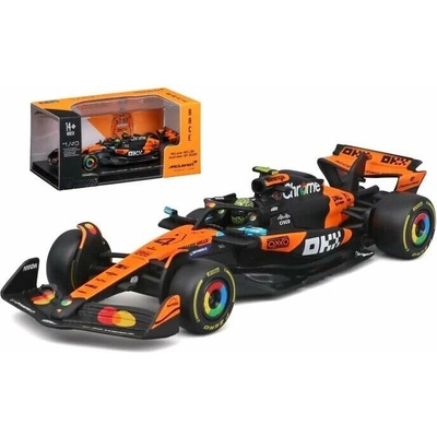 Signature Model McLaren F1 MCL39 BBurago #4 Lando Norris 2025 1:43 od ...