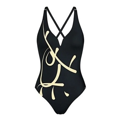 Triumph jednodielne plavky Flex Smart Summer OP 02pt EX tmavá kombinace ...