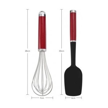 KitchenAid sada na pečení silikonová stěrka a šlehací metla KQG4630HERE ...