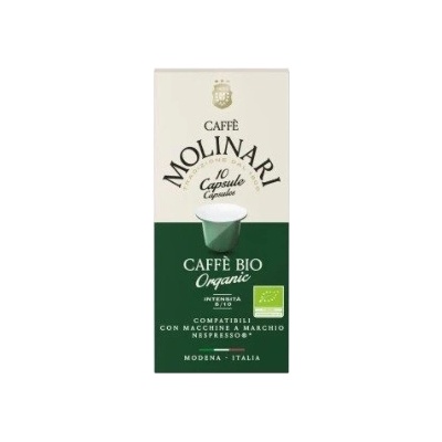 Caffé MOLINARI Nespresso BIO Organic 100% Arabika 10 ks od 4 € - Heureka.sk