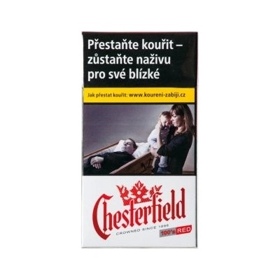 Chesterfield Red 100 cigarety s filtrem 20 ks - Heureka.cz