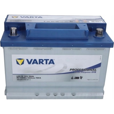 Varta Professional Dual Purpose EFB 12V 70Ah 760A 930 070 076 od 2 735 ...