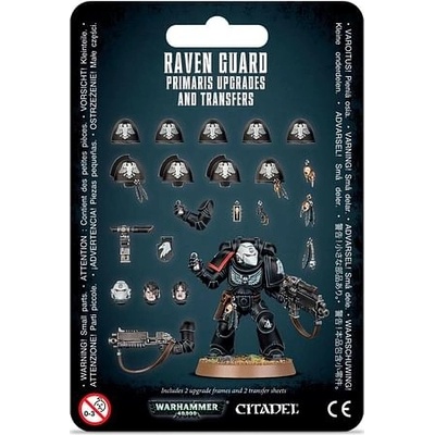 GW Warhammer 40000: Raven Guard Primaris Upgrades & Transfers od 519 Kč ...