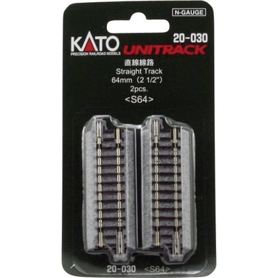 Kato Noch N přímá kolej 2x 64 mm UNITRACK 20-030 UNITRACK 7078005 od ...