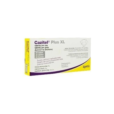 Cazitel Plus XL 20 tbl od 2 371 Kč - Heureka.cz
