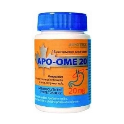 APO-OME 20 POR 20MG CPS ETD 14 - Heureka.cz