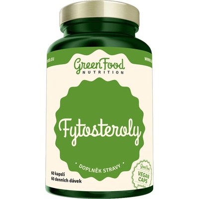 GreenFood Nutrition Fytosteroly 60 kapslí od 260 Kč - Heureka.cz
