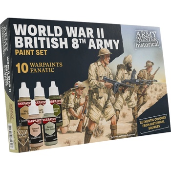 Historical: World War II British 8th Army Paint Set 1 sada od 35,99 ...