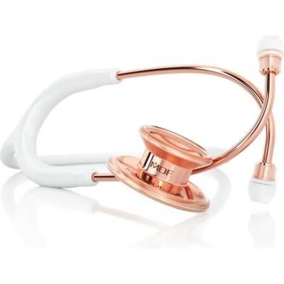 MDF 777 MD One™ Stainless Steel Premium Dual Head – White/Rose Gold ...