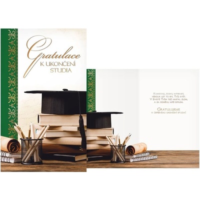 Promoce - přání k ukončení studia - Heureka.cz